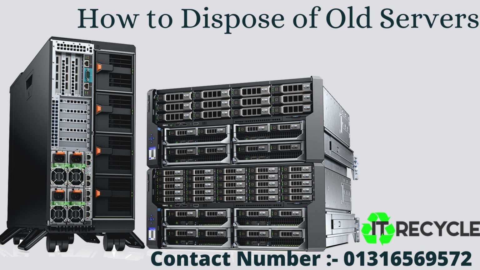 How to Dispose of Old Servers? Server Recycle - IT Recycle