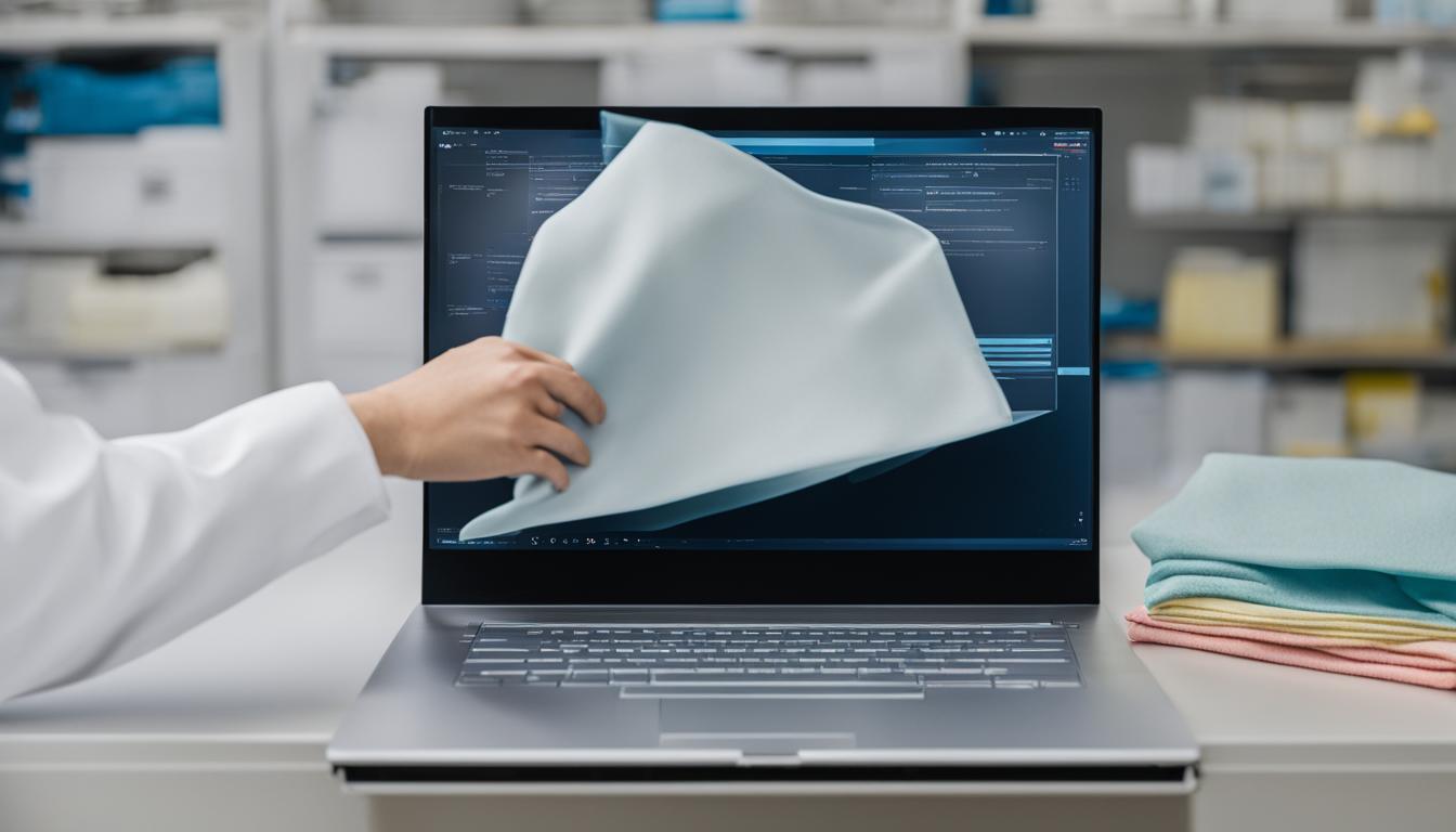 Preparing Old Computers for Safe Recycling.