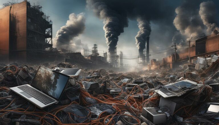The Silent Threat: E-waste Pollution and Its Effects.