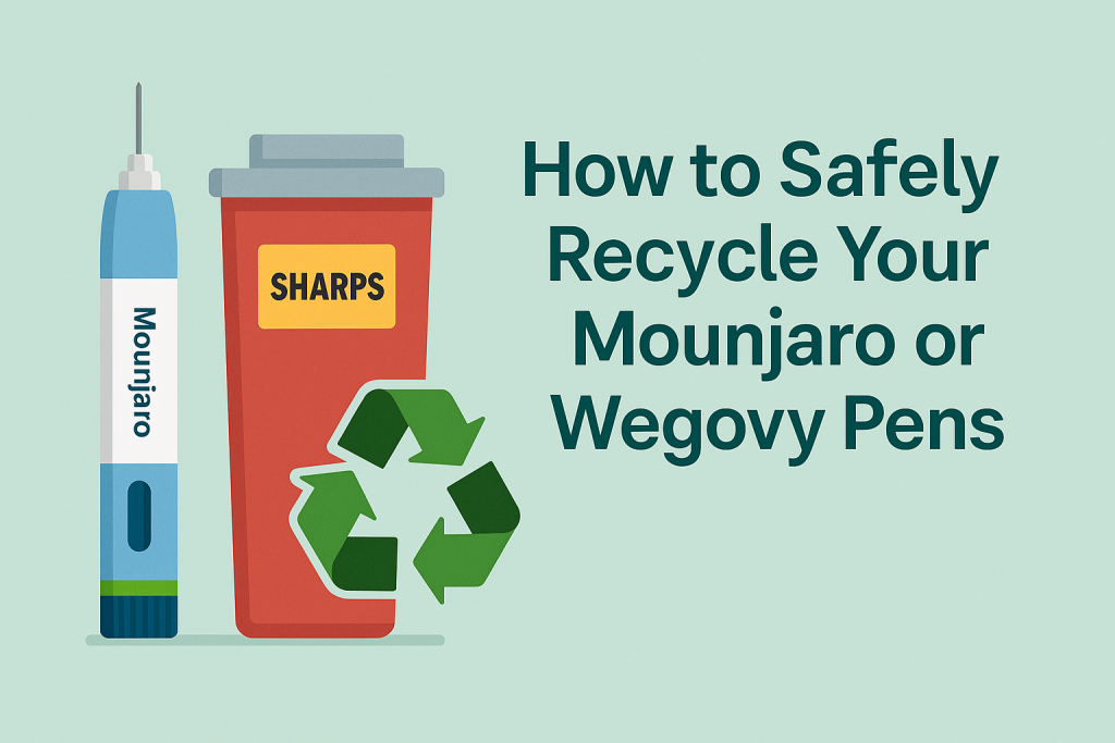 How to safely recycle your Mounjaro or Wegovy pens